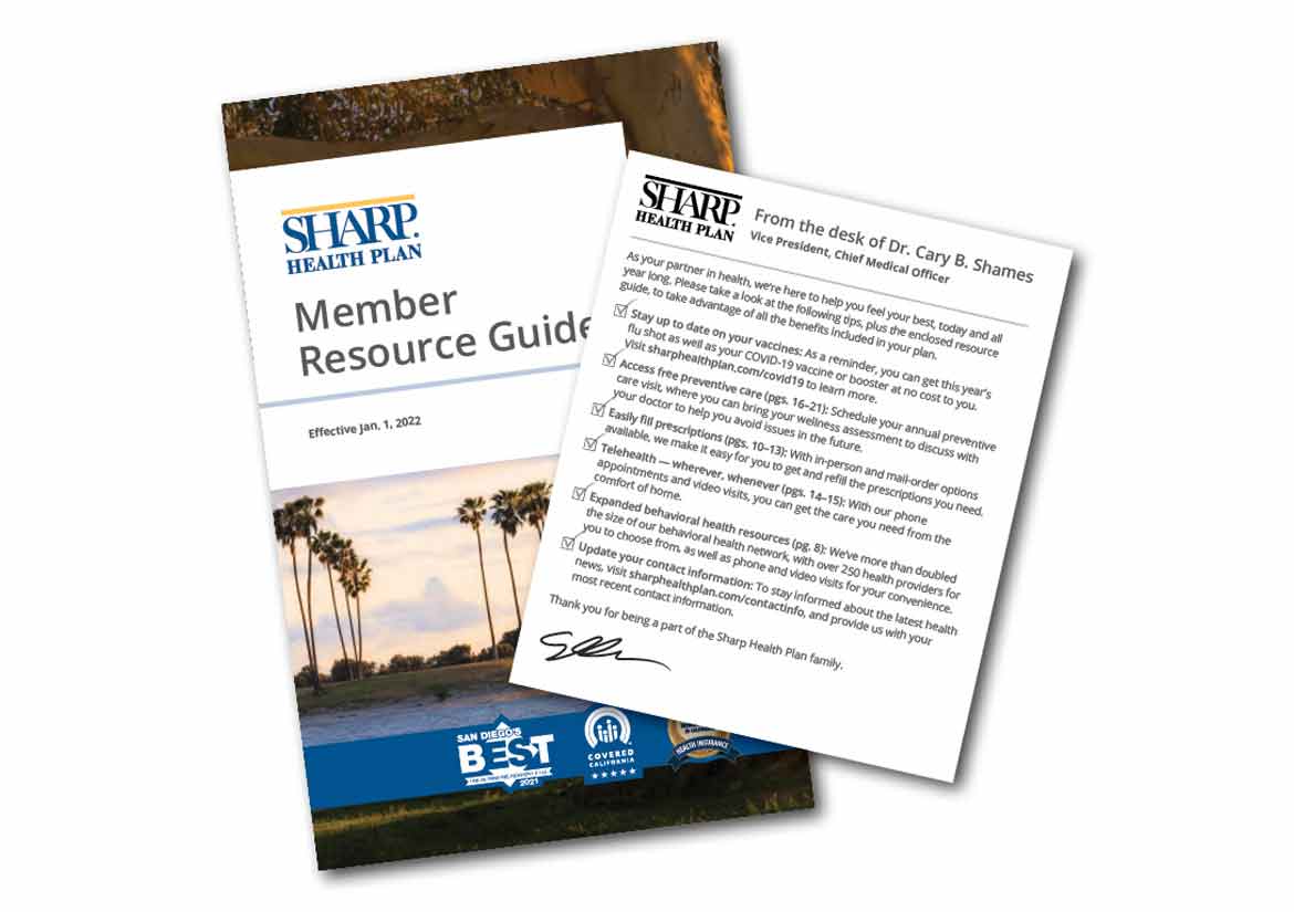 How to manage your health plan - Sharp Health Plan of San Diego