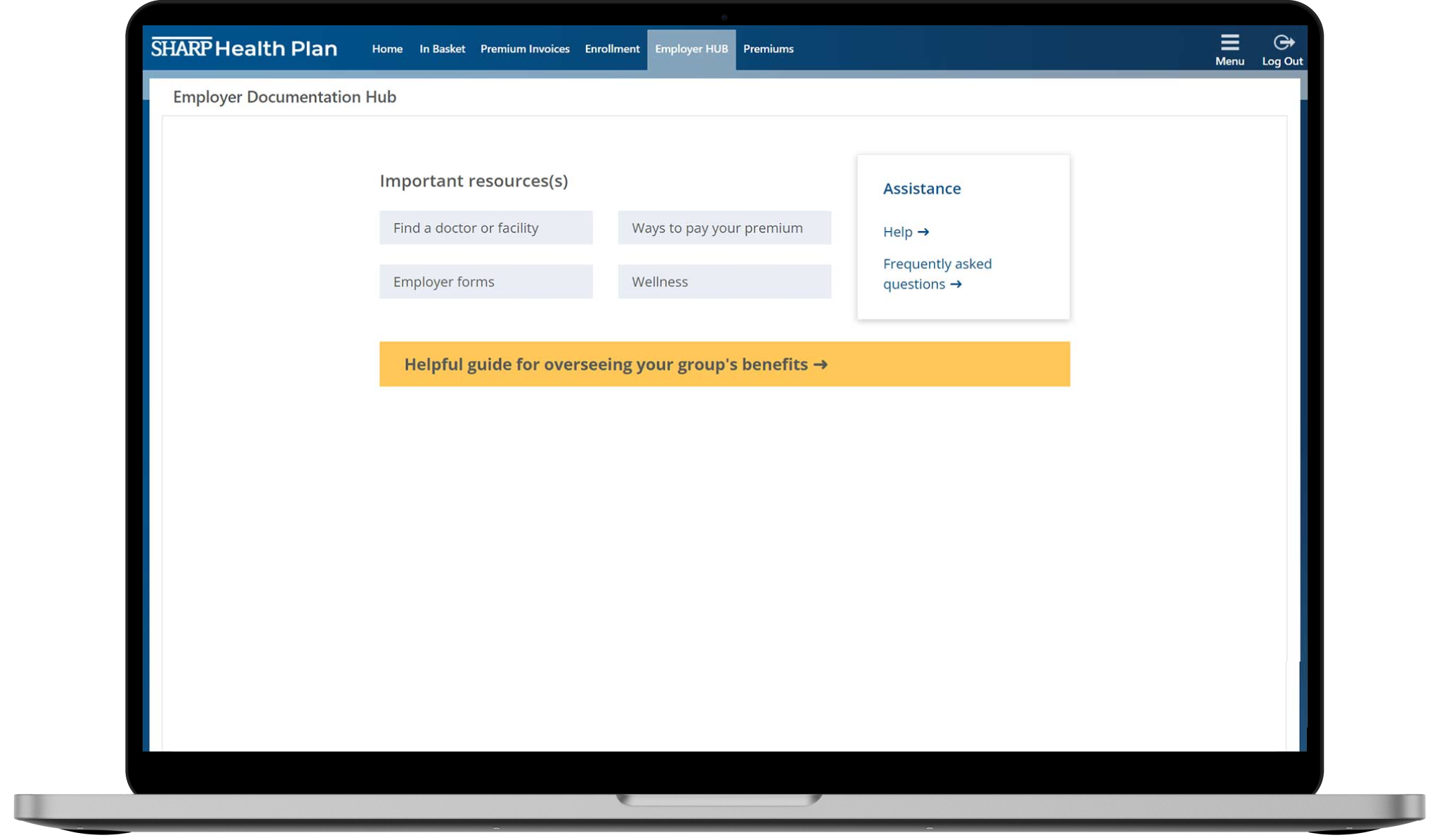 Your Sharp Health Plan online account - Sharp Health Plan